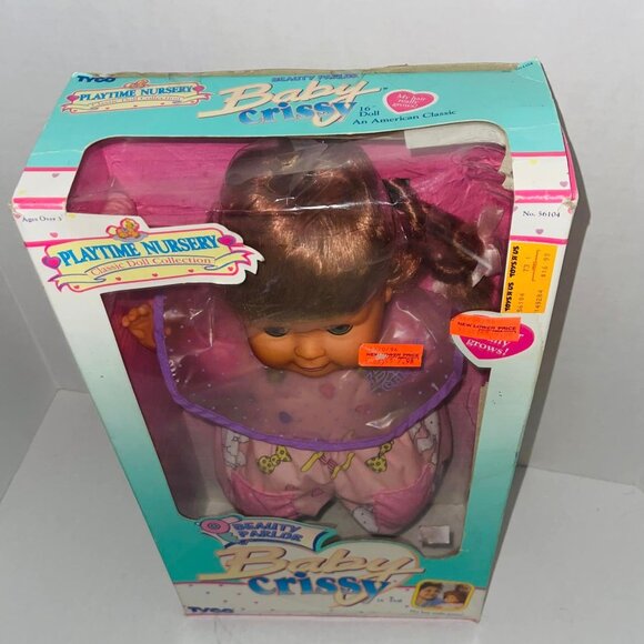 TYCO | Toys | 995 My Baby Chrissy Doll Beauty Parlor New In Box Vintage ...
